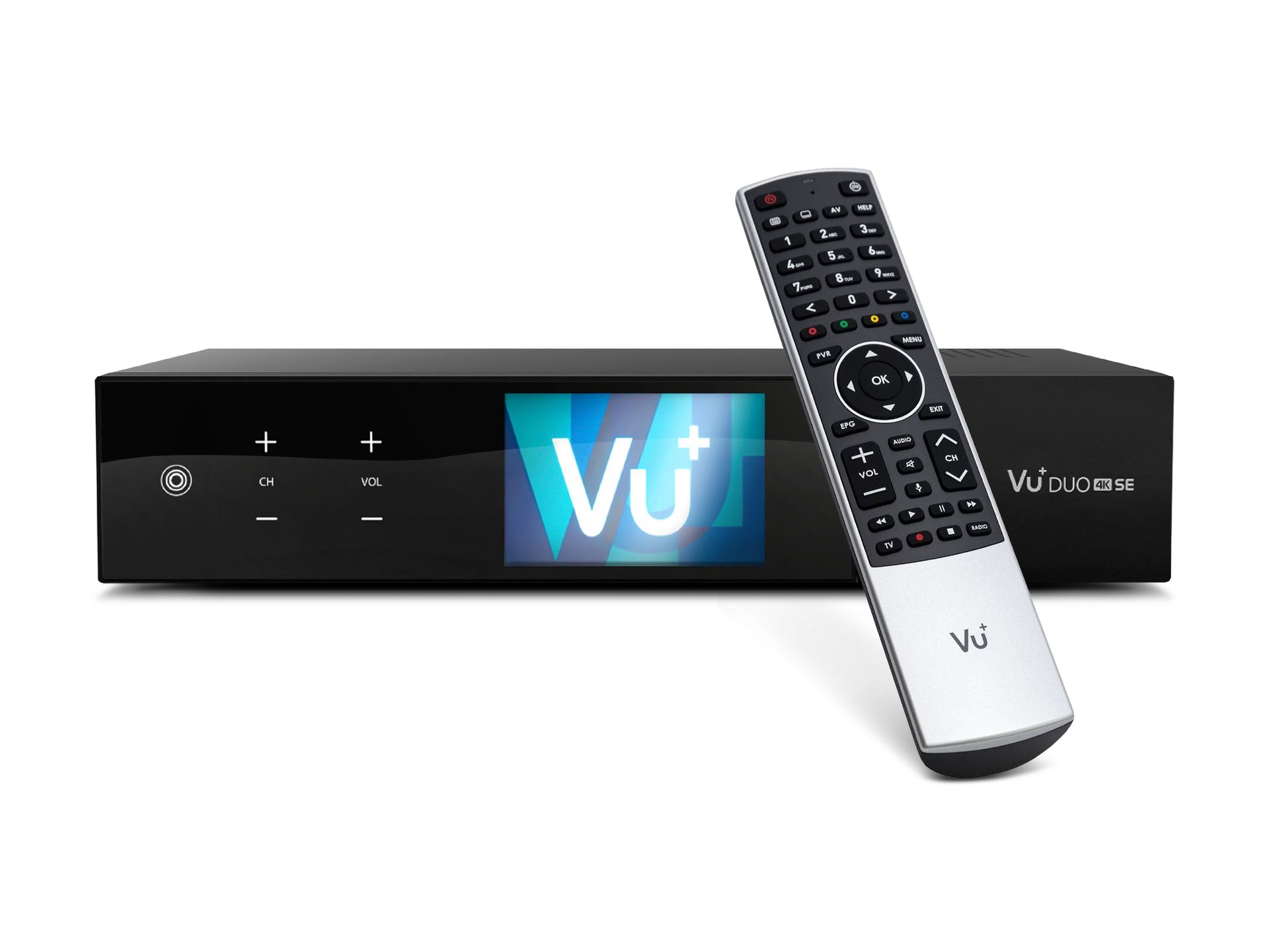 VU+ Duo 4K SE BT 1x DVB-S2X FBC Twin Tuner PVR ready Linux Receiver UHD ...