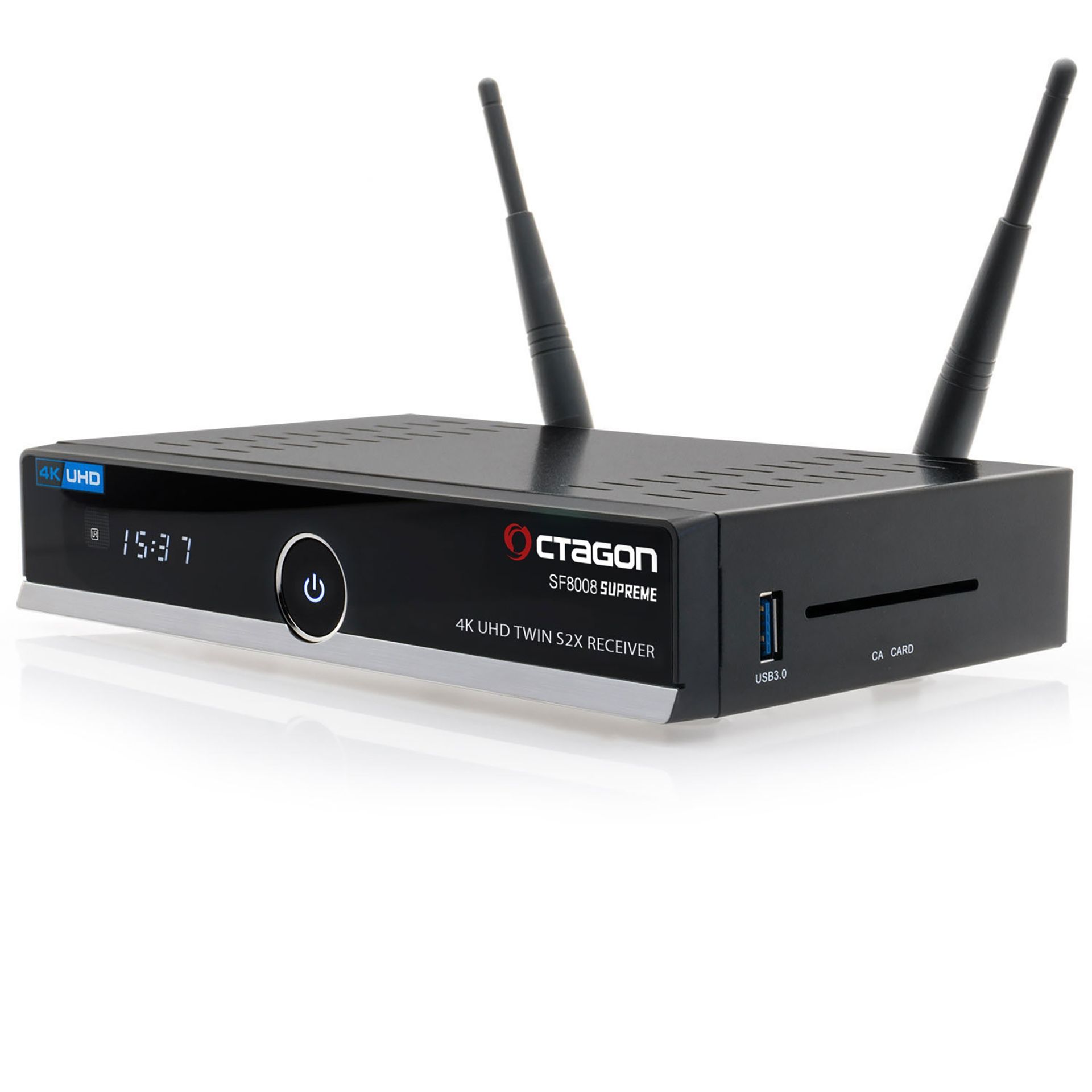 Octagon SF8008 Supreme UHD 4K Twin Sat (2x DVB-S2X MS, Linux E2, M.2 ...