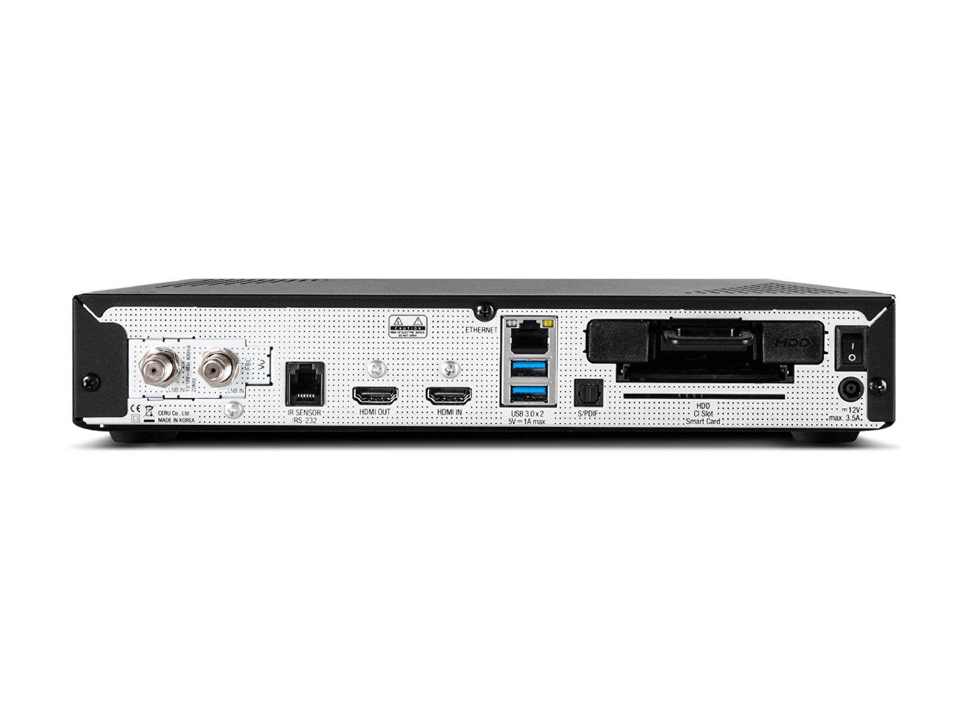 VU+ Uno 4K SE 1x DVB-S2X FBC Twin Tuner PVR ready Linux Receiver UHD ...