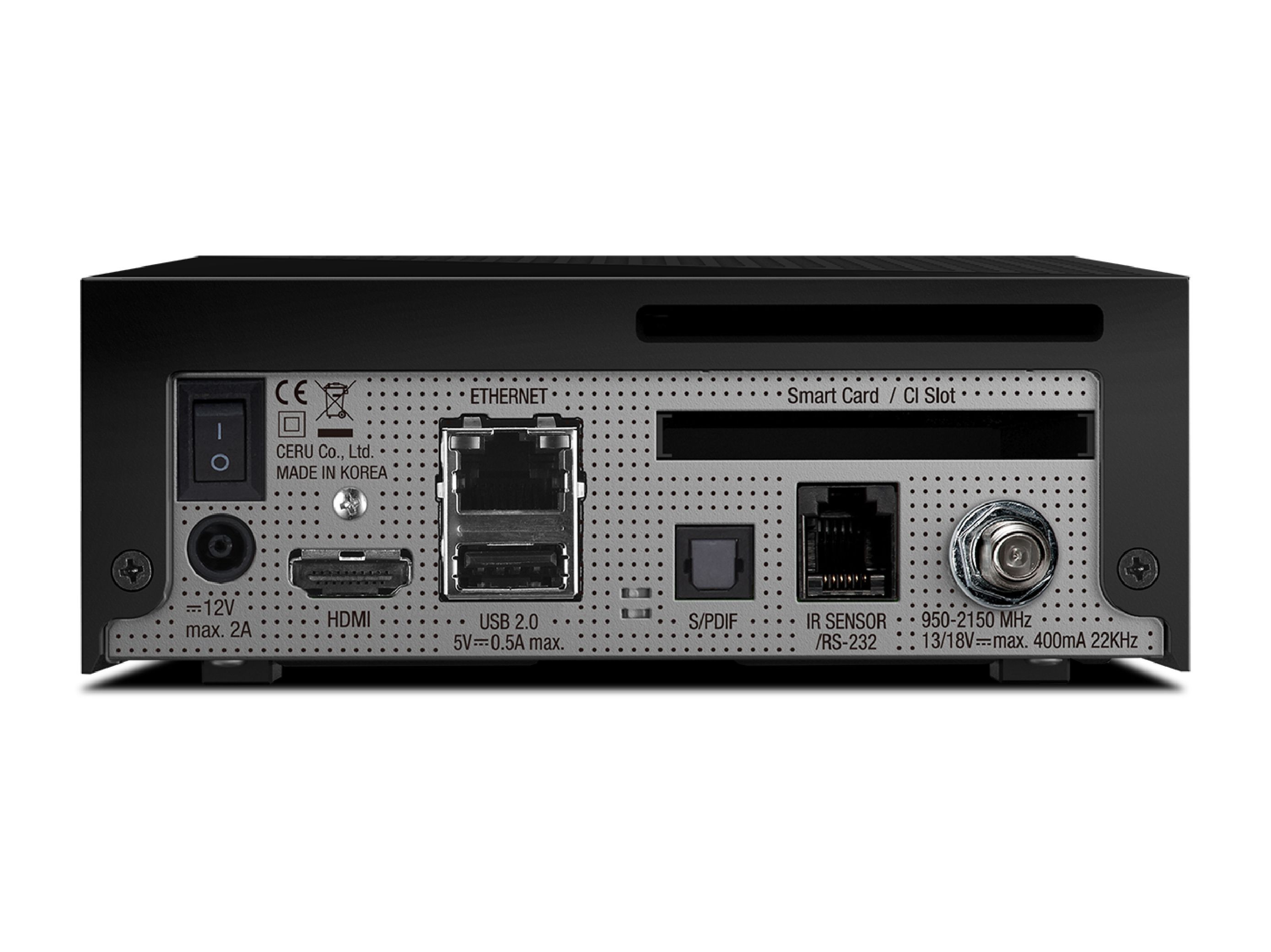 VU+ Zero 4K 1x DVB-S2X Multistream Tuner Linux Receiver UHD 2160p ...