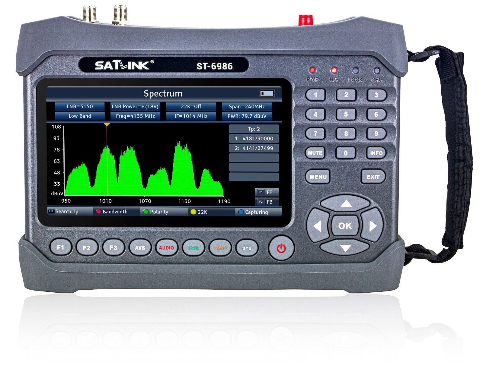 SATLINK ST-6986 DVB-S/S2X/T/T2/C,MPEG-2,H.264/AVC,H.265/HEVC(10 Bit ...
