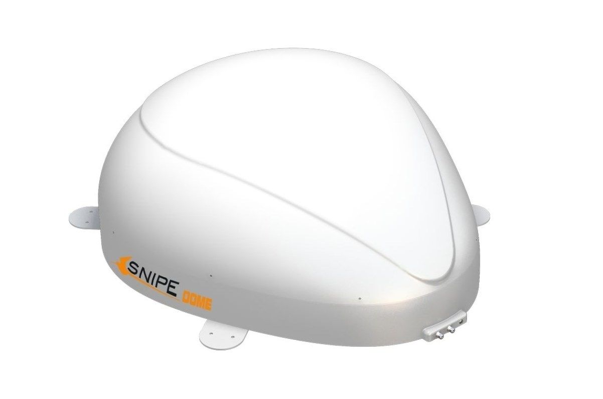 Selfsat SNIPE Dome AD Twin GPS Vollautomatische Satelliten Antenne ...