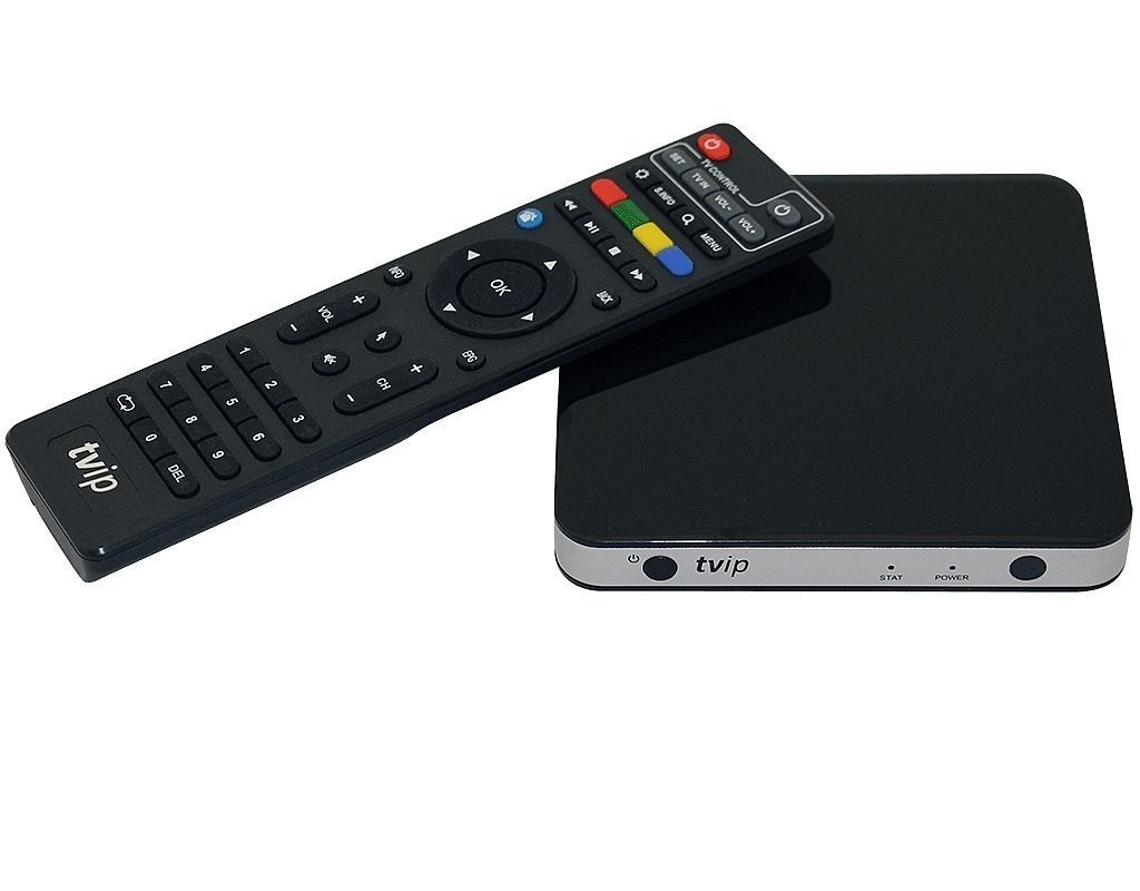TVIP S-Box v.600 IPTV/OTT 4K UHD Media Player schwarz/silber | 13325