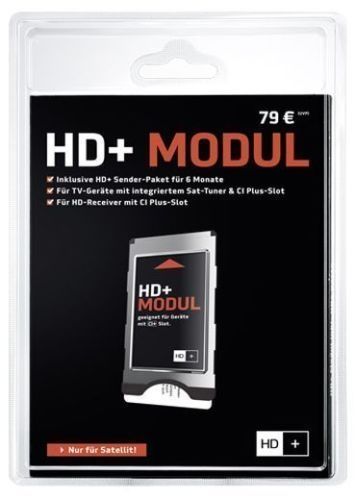 HD PLUS CI+ Modul für 6 Monate (inkl. HD+ Karte, geeignet für HD und ...