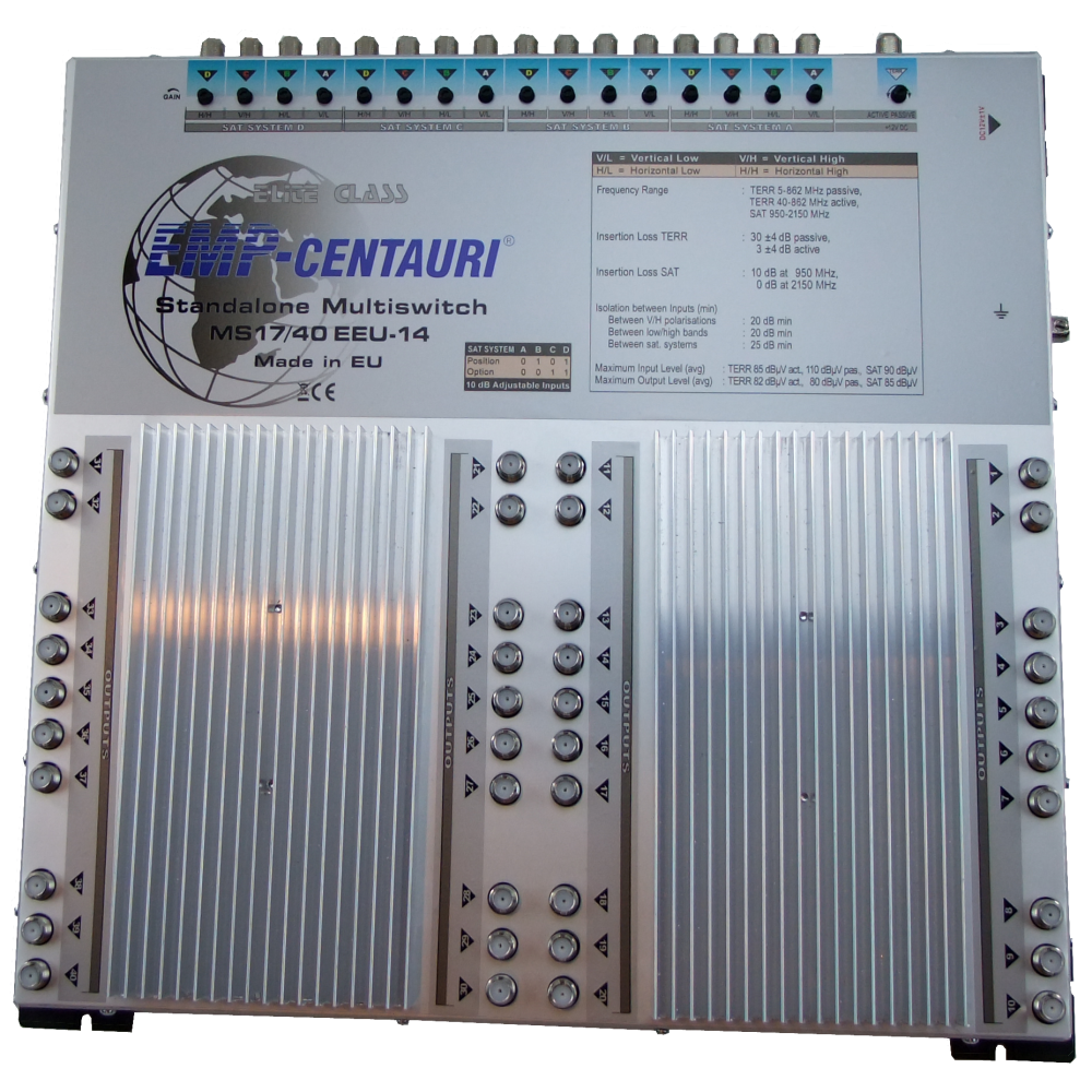 EMP Centauri E.Lite Class Multischalter MS 17/40 EEU-14 | 12765