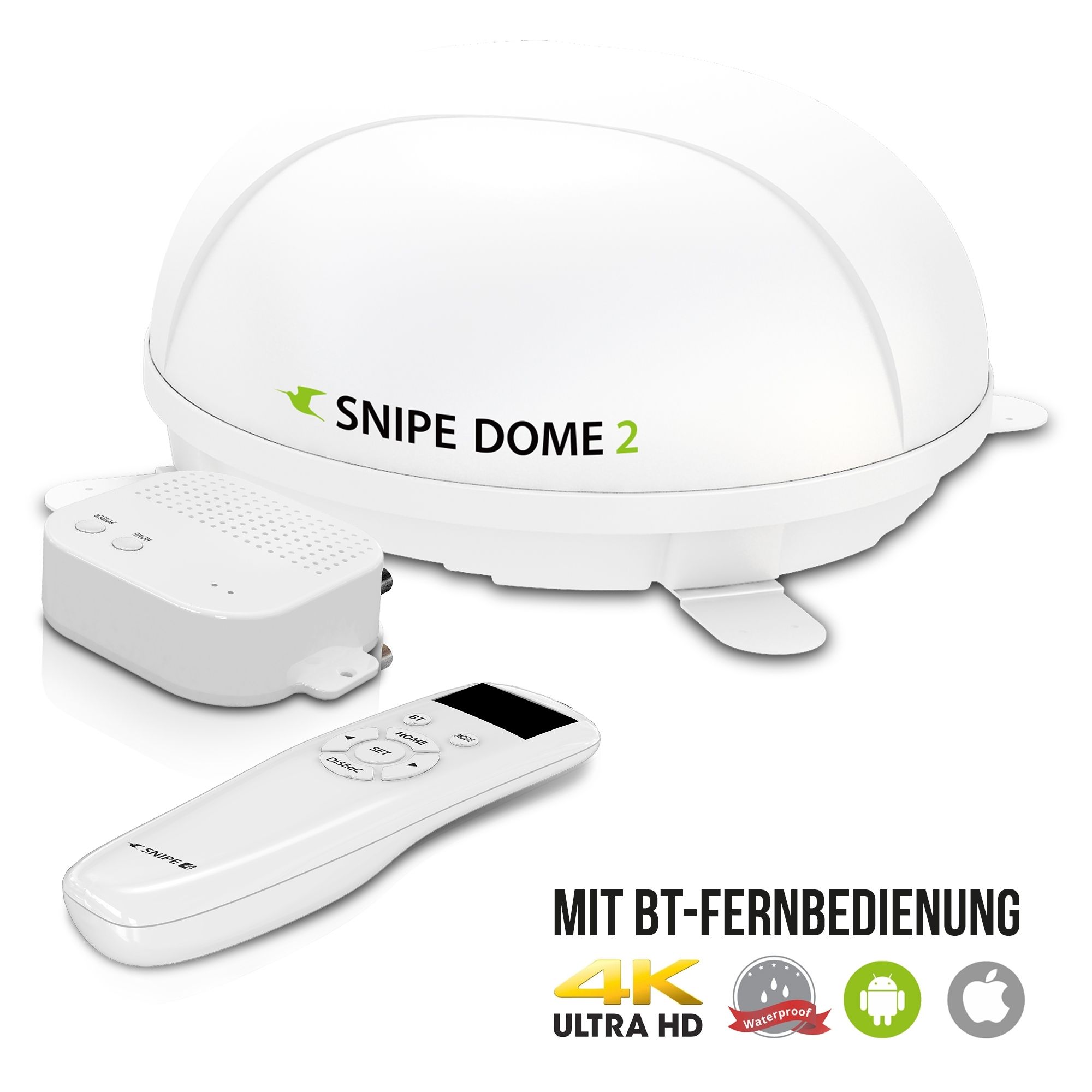 Selfsat SNIPE Dome 2 - Single - Mit BT Fernbedienung und iOS / Android ...
