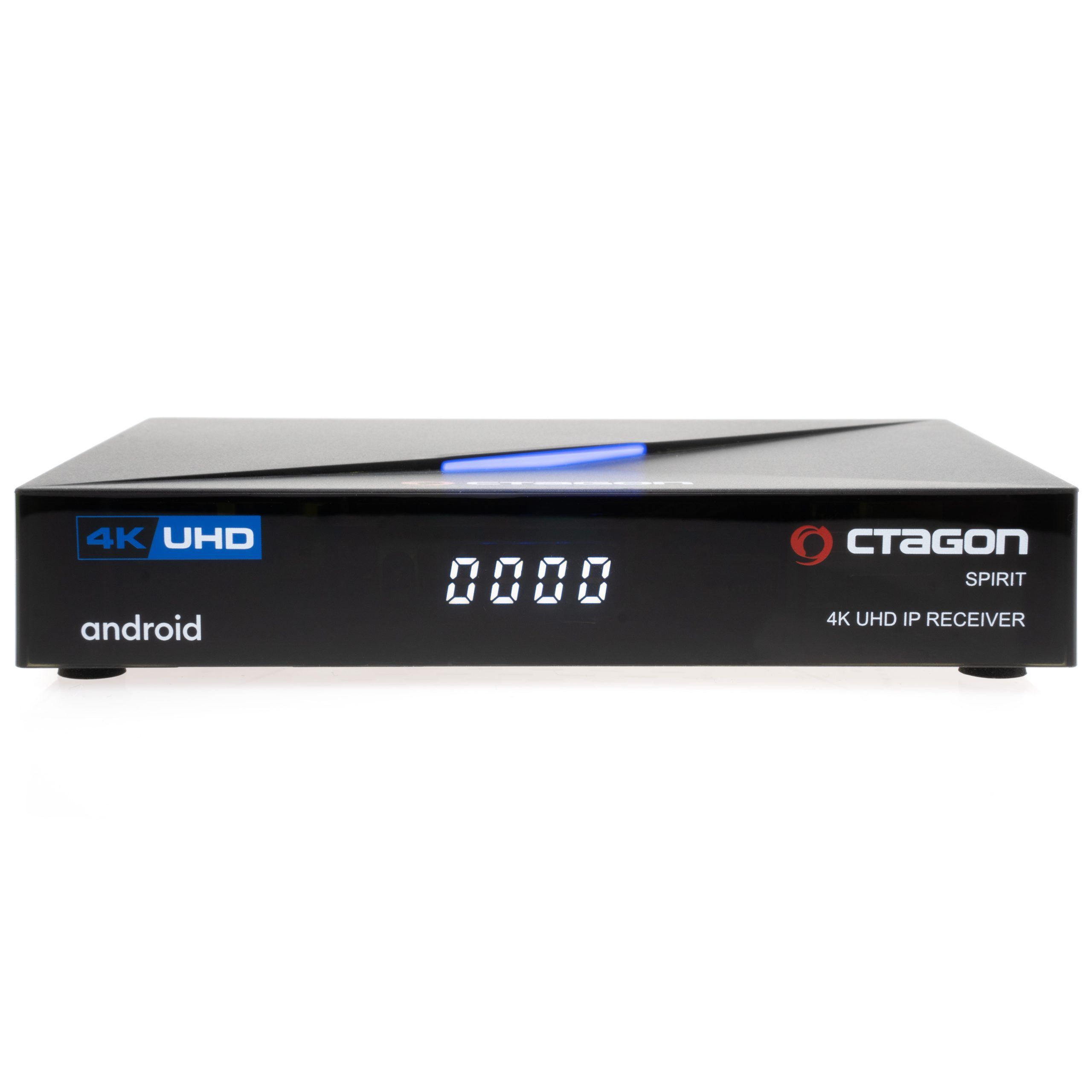 OCTAGON SPIRIT 4K UHD HDR10+ ANDROID TV OTT MEDIA STREAMING BOX 5G WiFi | 13816